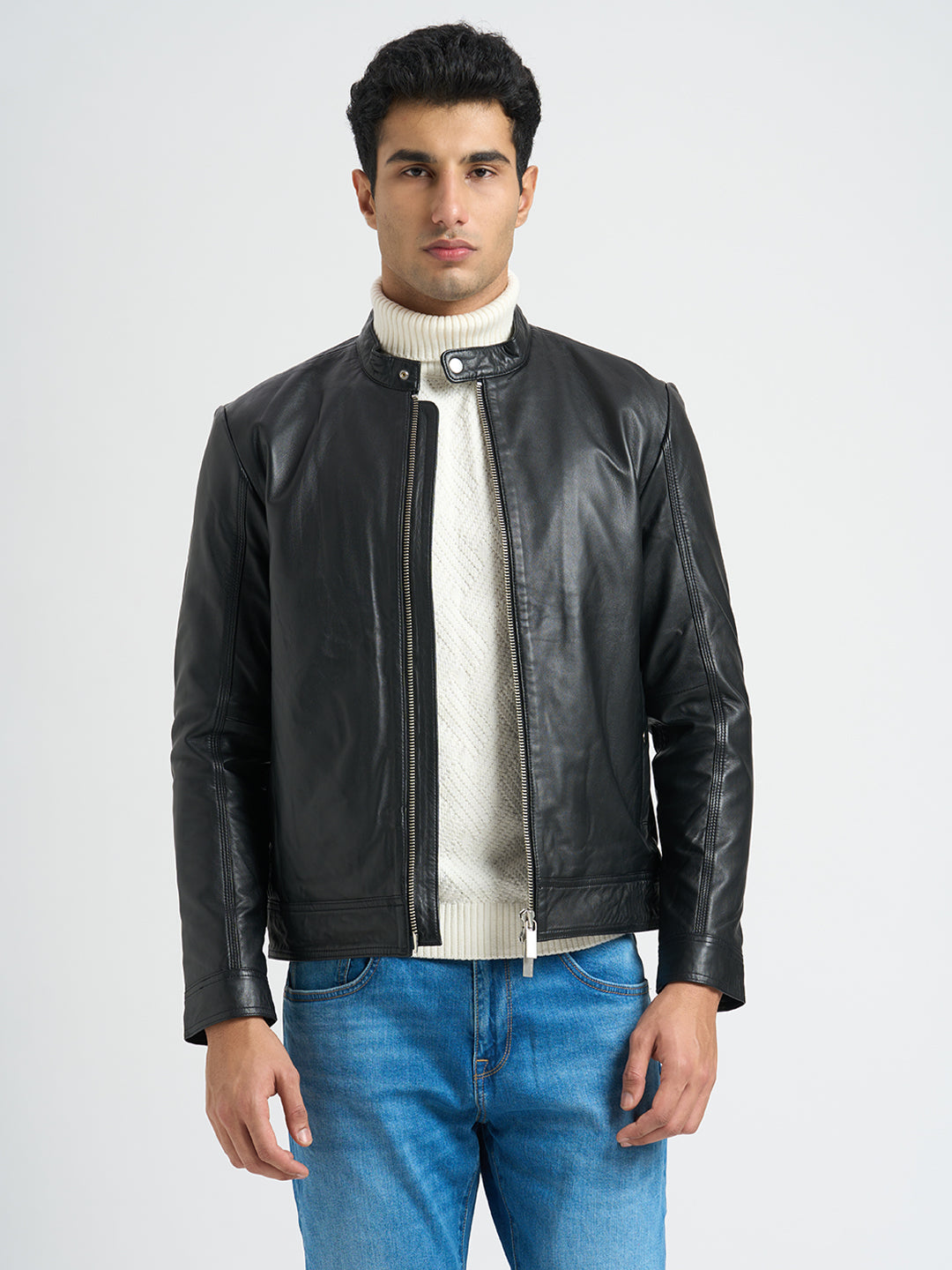 Buy Classic Premium Leather Jacket for Men Online